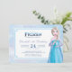 Disney's Frozen Elsa Birthday Script Invitation | Zazzle