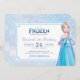 Disney's Frozen Elsa Birthday Script Invitation | Zazzle