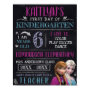 Disney's Frozen | First or Last Day of School Poster | Zazzle