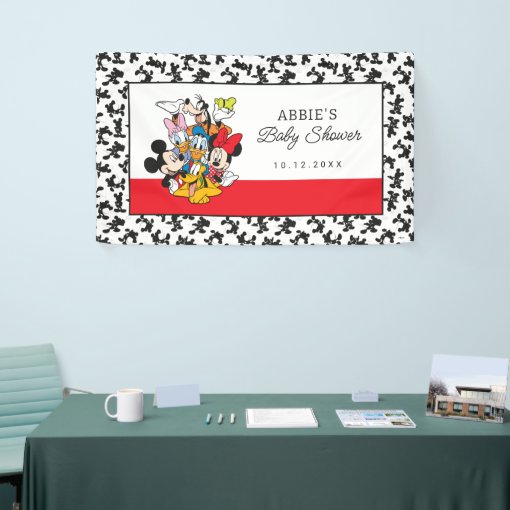 Disney's Mickey and Friends Baby Shower Banner | Zazzle