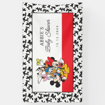 Disney's Mickey and Friends Baby Shower Banner | Zazzle