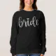 Disney's Minnie Mouse Bride Script Sweatshirt | Zazzle