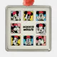 Disney's Minnie Mouse Grid Metal Ornament | Zazzle