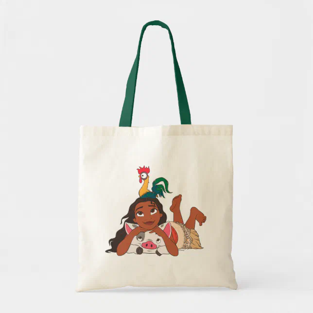Disney's Moana | Moana & Friends Tote Bag | Zazzle