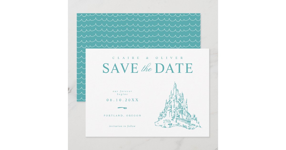 Disney's The Little Mermaid Save the Date | Zazzle