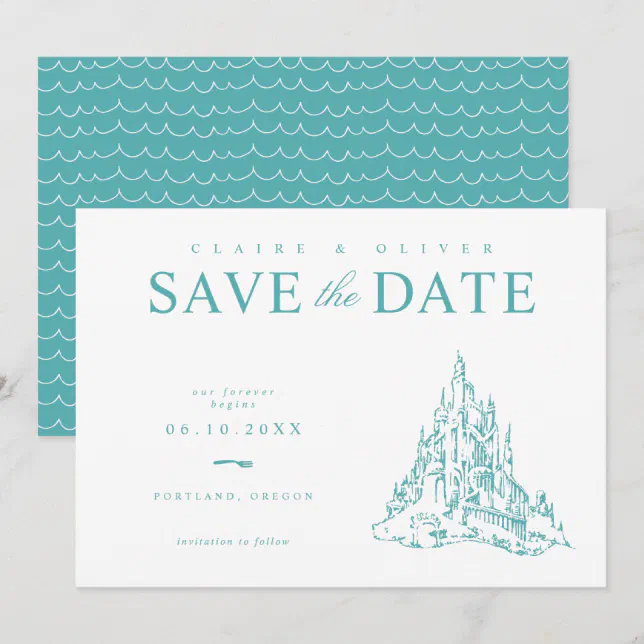 Disney's The Little Mermaid Save the Date | Zazzle
