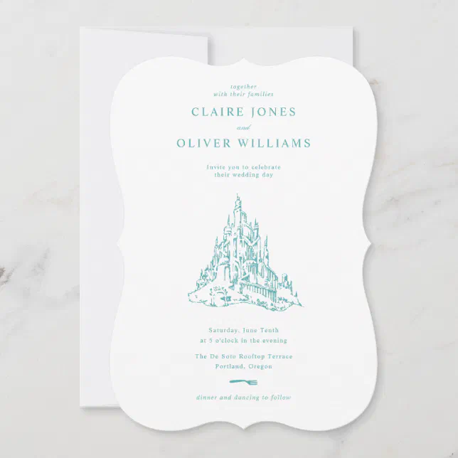 Disney's The Little Mermaid Wedding Invitation | Zazzle