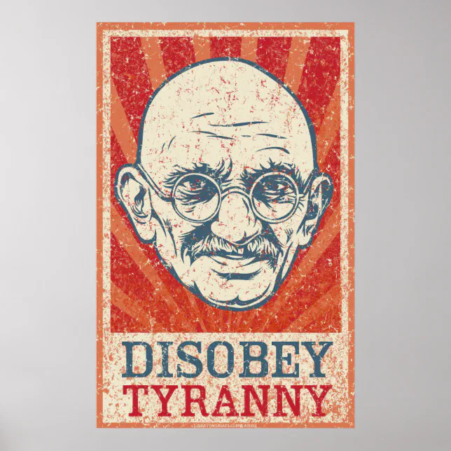 Disobey Tyranny Poster | Zazzle