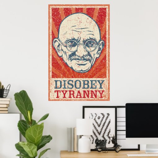 Disobey Tyranny Poster | Zazzle