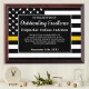 Dispatcher Service Public Safety Excellence Award Plaque | Zazzle