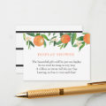Display Shower Request Matching Invitation | Zazzle