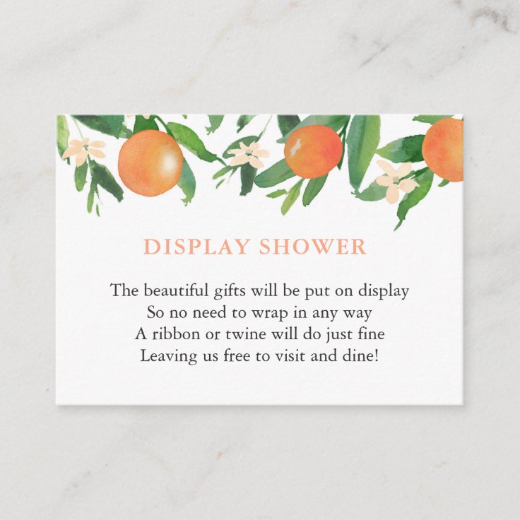 Display Shower Request Matching Invitation | Zazzle