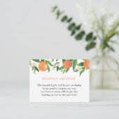 Display Shower Request Matching Invitation | Zazzle