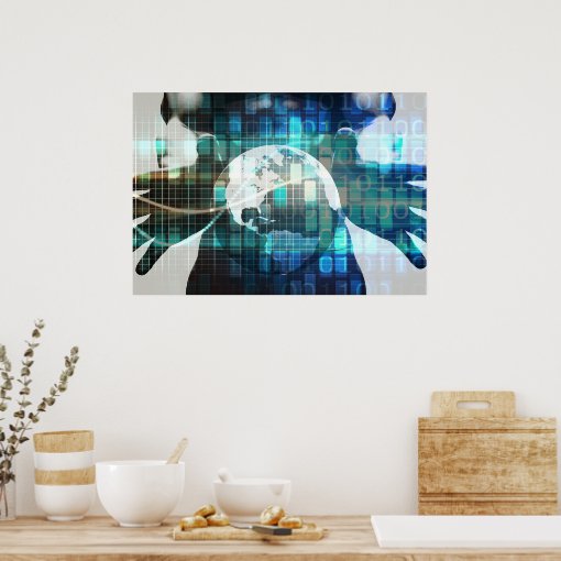 Disruptive Technology and Innovation in New Market Poster | Zazzle