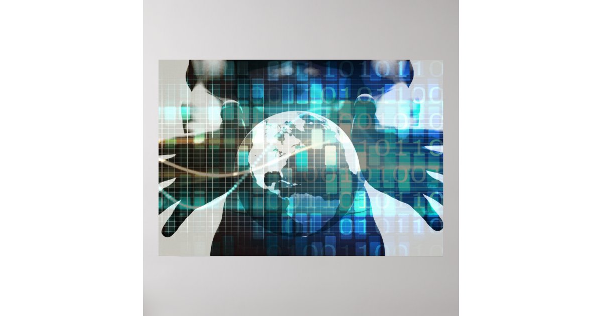 Disruptive Technology and Innovation in New Market Poster | Zazzle