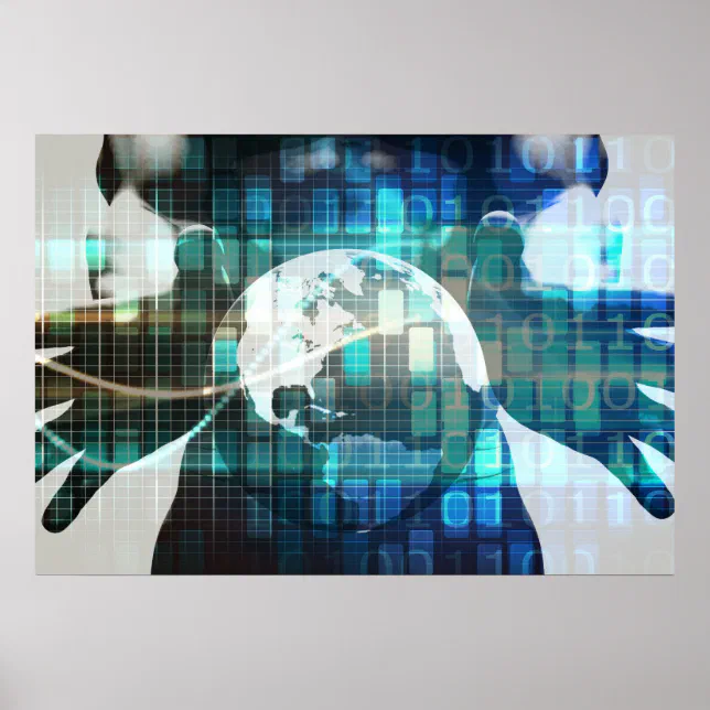 Disruptive Technology and Innovation in New Market Poster | Zazzle