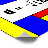 Distance Formula Poster | Zazzle