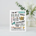 Distance Learning End of Year Card | Zazzle