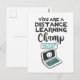 Distance Learning Student Encouragement Postcard | Zazzle
