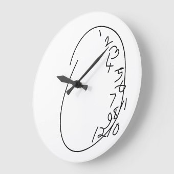 Distorted Clock Face | Zazzle