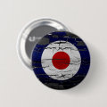 Distress Mod Target Symbol Pinback Button | Zazzle