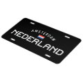 Distressed Amsterdam Nederland (Netherlands) License Plate | Zazzle