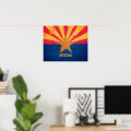 Distressed Arizona State Flag Poster | Zazzle