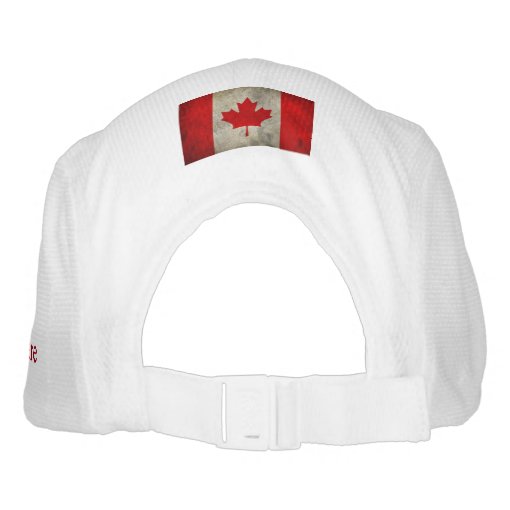 Distressed Canada Flag Headsweats Hat | Zazzle