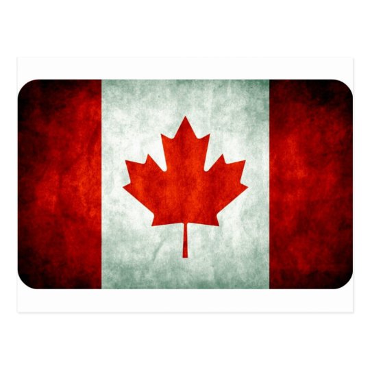 Distressed Canada Flag Postcard | Zazzle.com