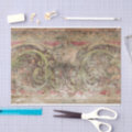 Distressed design panel Tissue Paper | Zazzle
