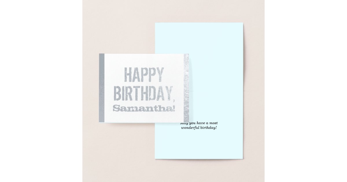 Distressed, Gritty "HAPPY BIRTHDAY" Card | Zazzle