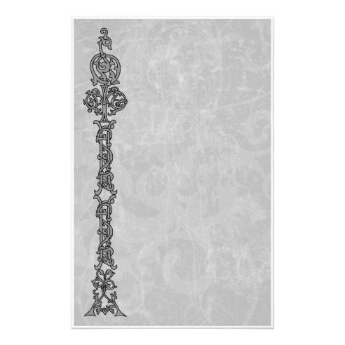 Goth Stationery Paper | Zazzle