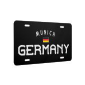 Distressed Munich Germany License Plate | Zazzle