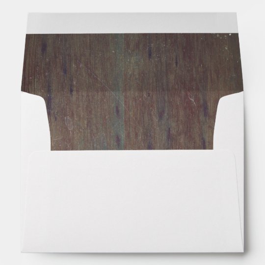 Distressed Old Rustic Barn Wood Envelope | Zazzle.com