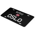 Distressed Oslo Norge (Norway) License Plate | Zazzle