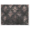 Distressed Pink Scroll Work on Black Decoupage Tissue Paper | Zazzle