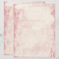 Distressed Pink Vintage Scrapbook Paper | Zazzle