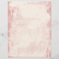 Distressed Pink Vintage Scrapbook Paper | Zazzle