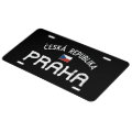 Distressed Prague Czech Republic (Praha) License Plate | Zazzle