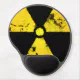 Distressed Radiation Symbol Mousepad | Zazzle