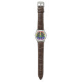 Distressed Rainbow Flag Peace sign Watch | Zazzle