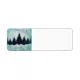 Distressed Rustic Evergreen Pine Trees Forest Label | Zazzle