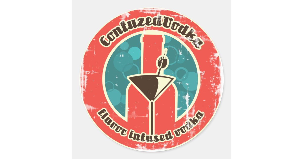 Distressed Sticker | Zazzle