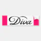 diva bumper sticker | Zazzle
