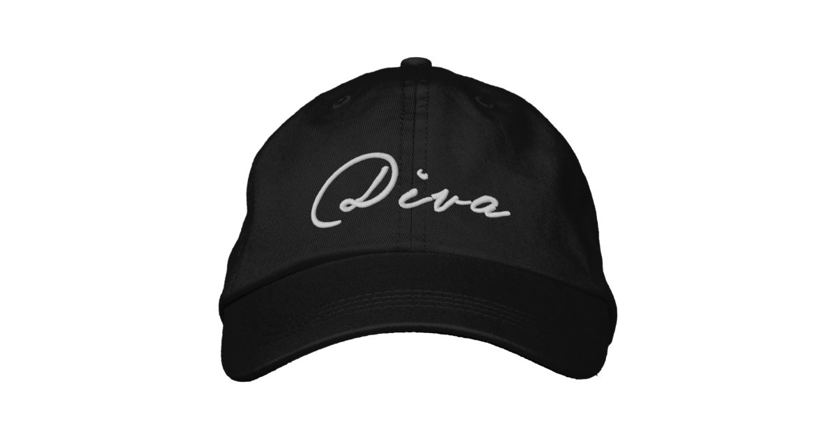 "DIVA" cap | Zazzle