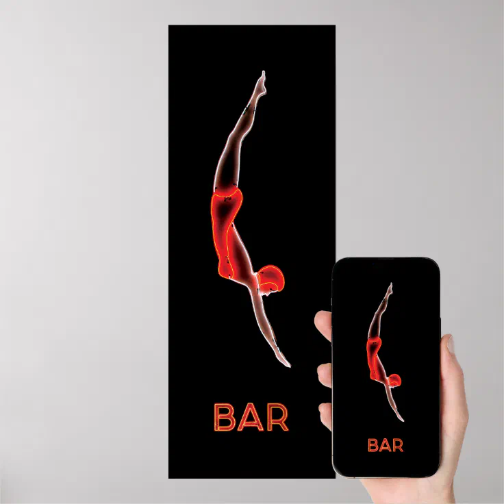Dive Bar Poster | Zazzle