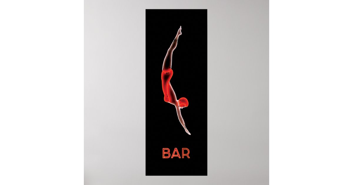 Dive Bar Poster | Zazzle