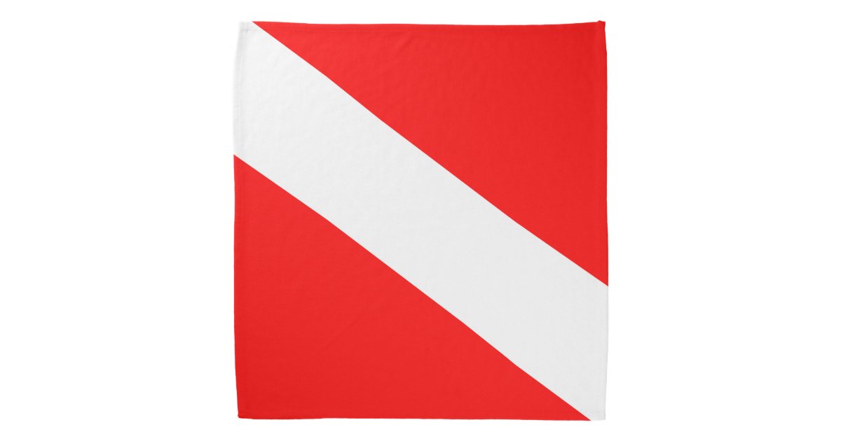 Dive Flag Bandana | Zazzle.com