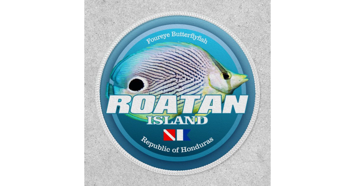 Dive Roatan Island (DD2) Patch | Zazzle