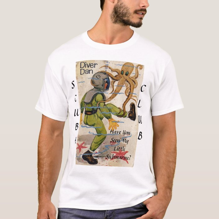 Diver Dan T-Shirt | Zazzle.com